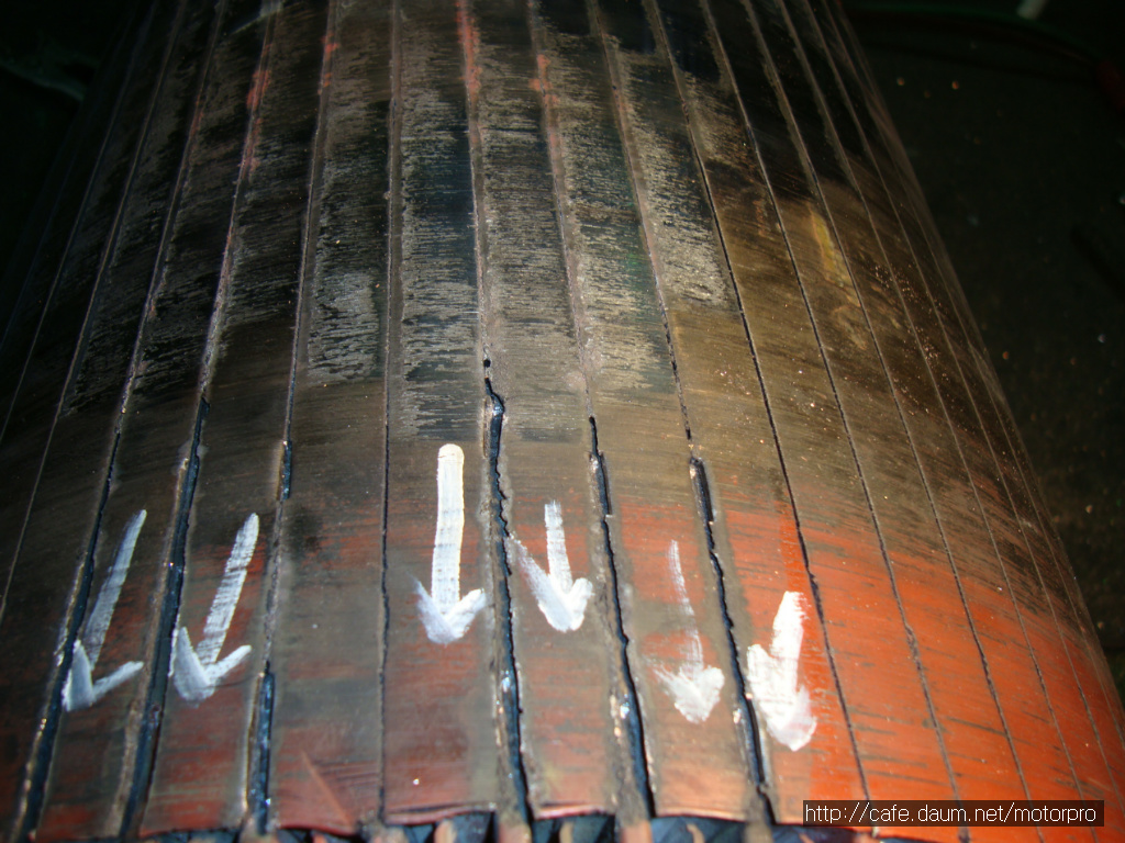 ROTOR BAR와 END RING의 접합부의 CRACK 정비 - 일진엠텍서비스 - 전동기 사랑