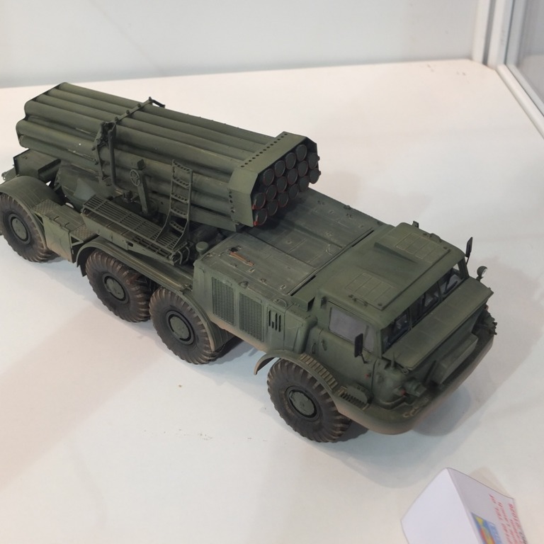 Russian 9P140 TEL of 9K57 Uragan Multiple Launch Rocket System # 01026 ...